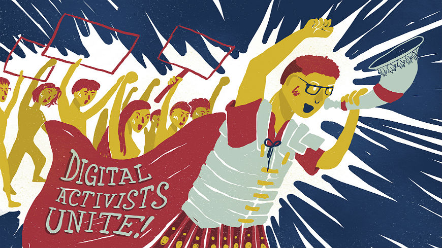 Young Europeans and digital activism - Coyote Magazine